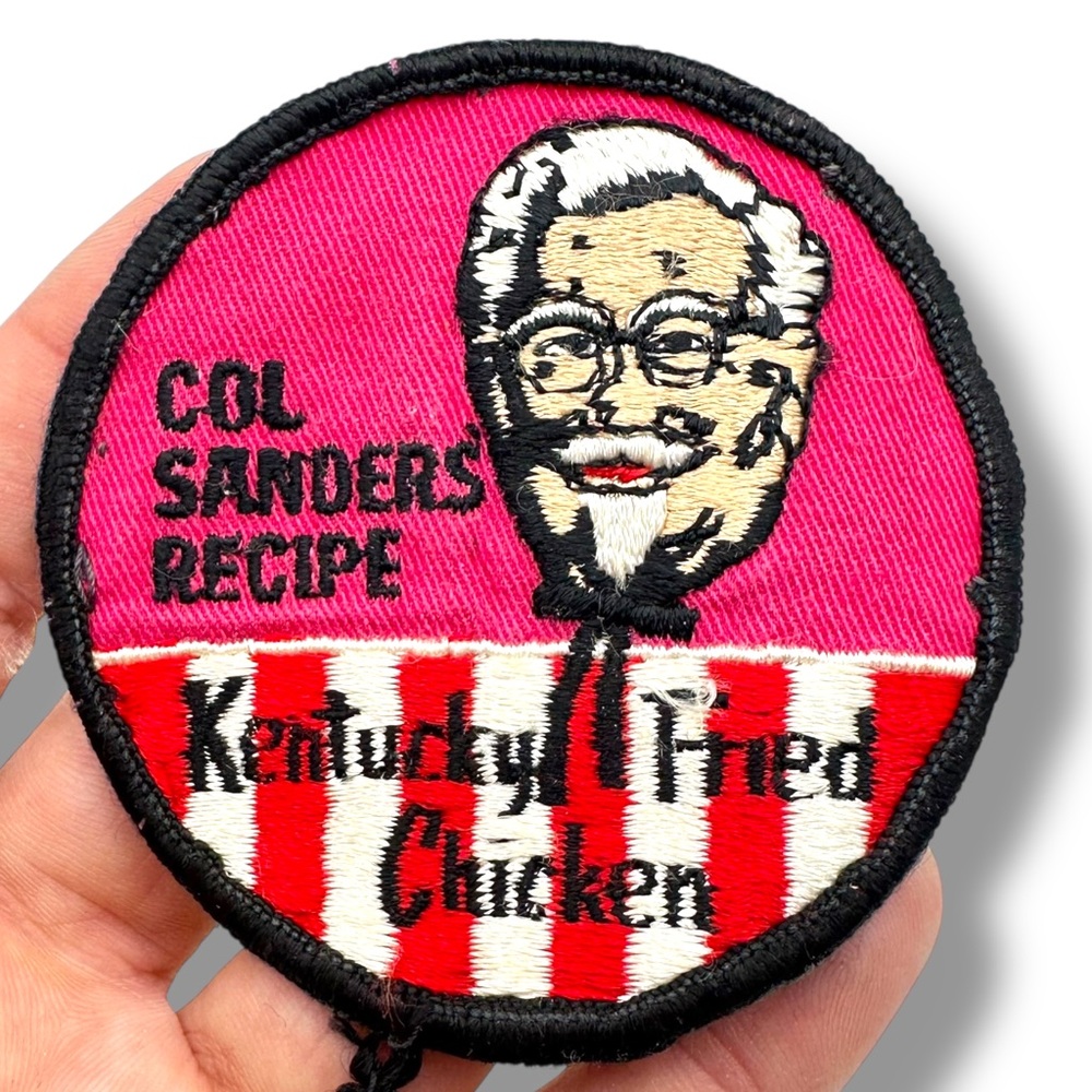 Vintage 70s Kfc Kentucky Fried Chicken Uniform Patch … - Gem